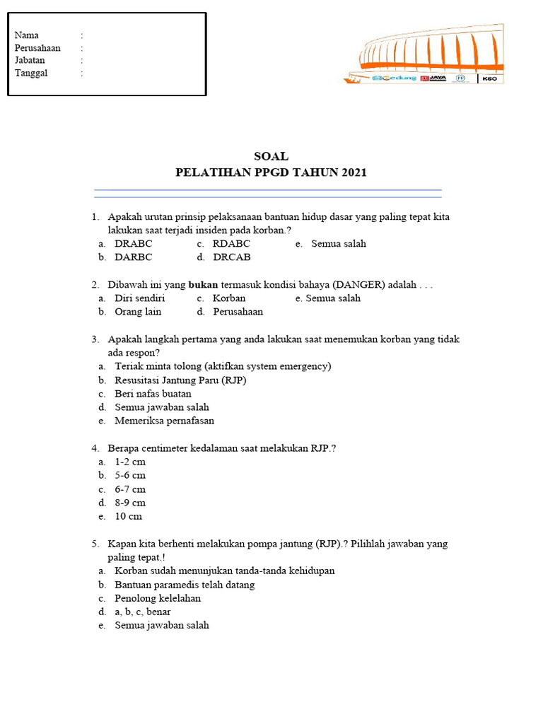 Soal PPGD | PDF
