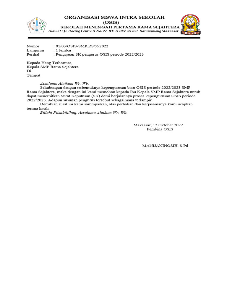 Persuratan SMP | PDF