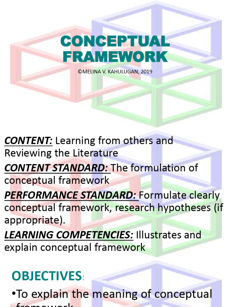 Conceptual Framework | PDF | Theory | Concept