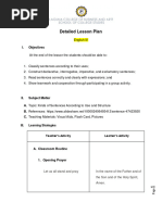 4 Types of Sentences Lesson Plan | PDF | Question | Sentence (Linguistics)