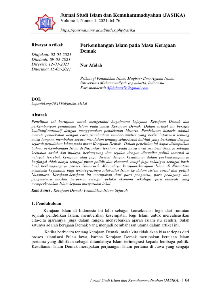 6 Layout Perk+Islam | PDF