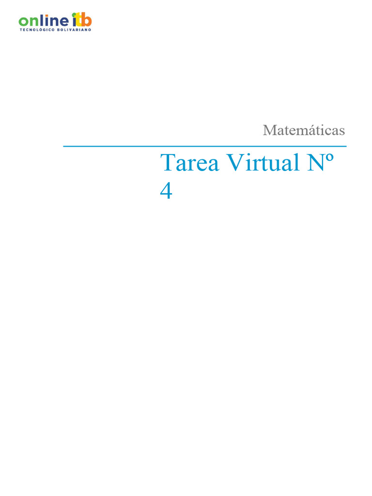 Tarea Virtual 4 Funciones Exponenciales y Logaritmicas | PDF