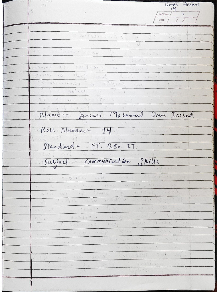 Communication Skills Practical | PDF