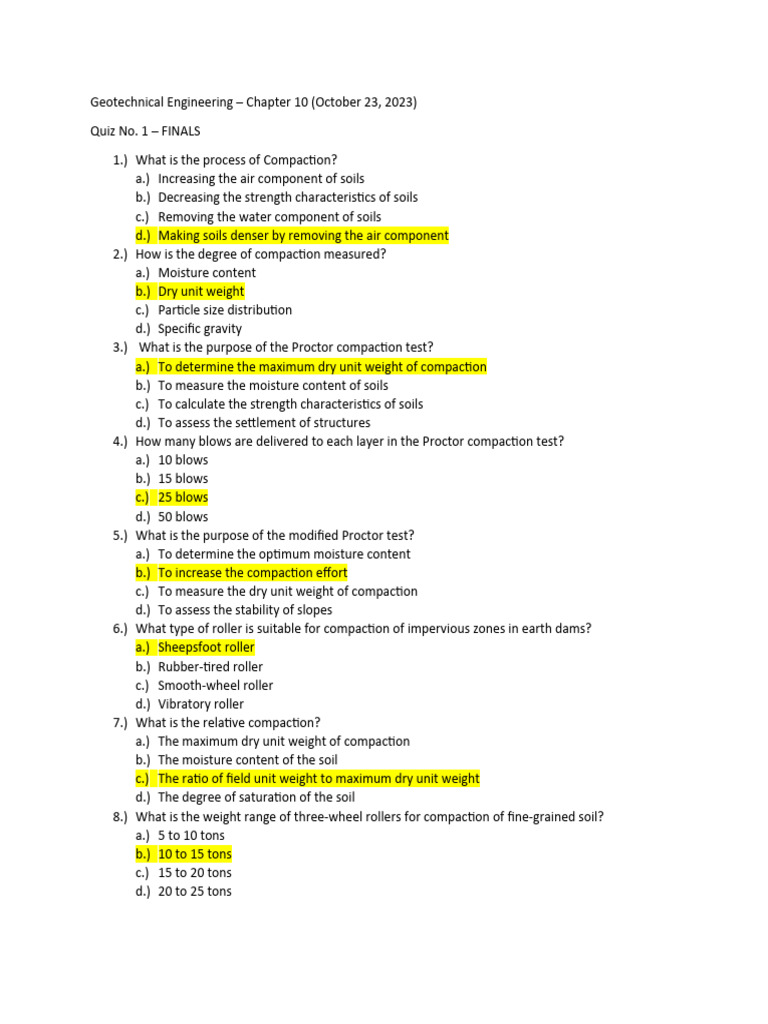 Geotechnical Engineering | PDF | Earth Sciences | Soil Geotechnical Engineering | PDF | Earth Sciences | Soil