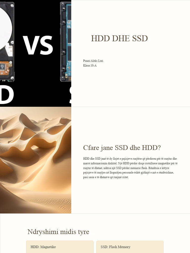 SSD Dhe HDD | PDF