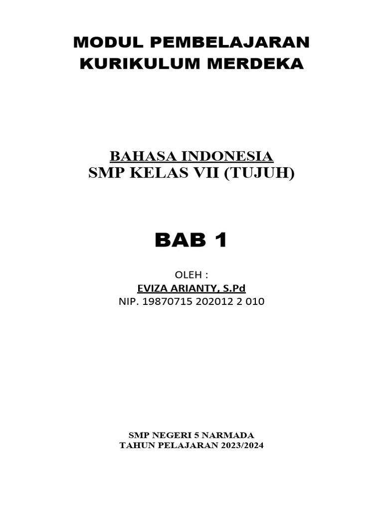 Bab 1 | PDF