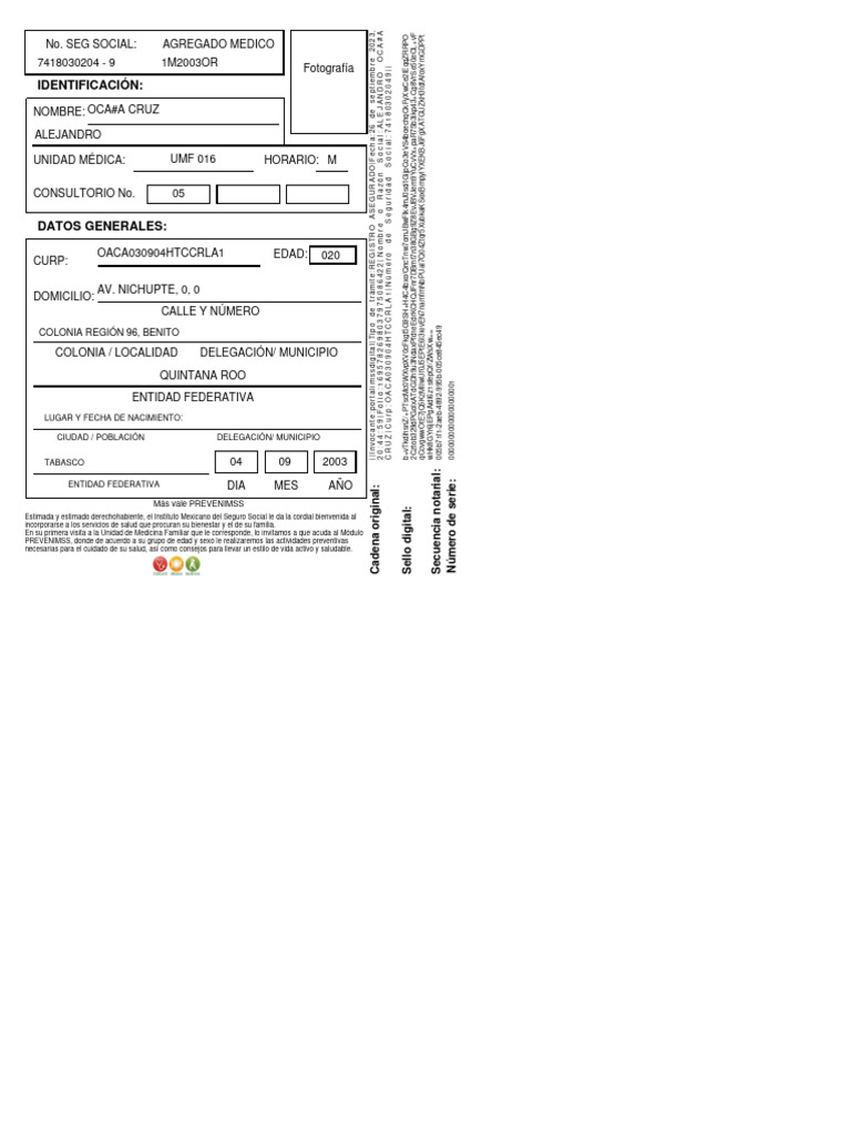 Cartilla Imss | PDF | Cuidado de la salud | Medicina