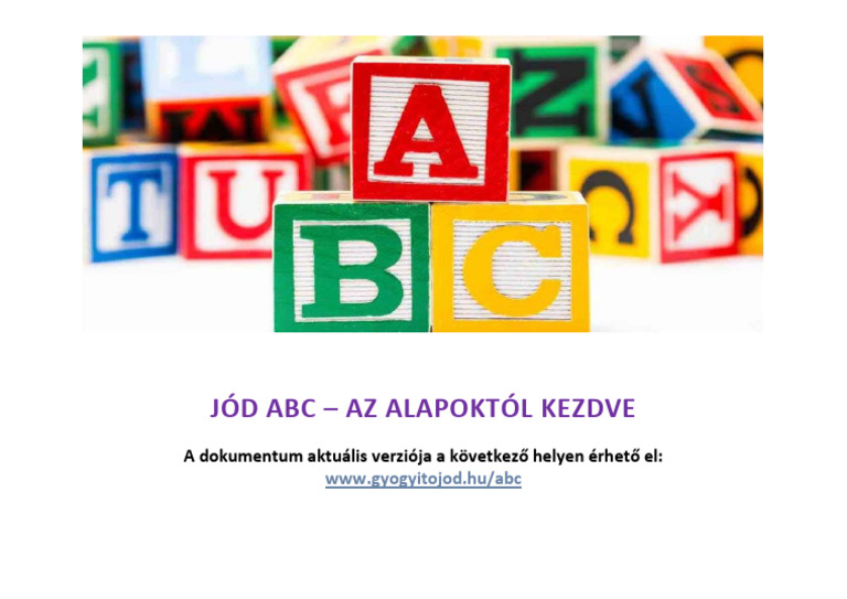 Jód ABC Elérhetősége | PDF