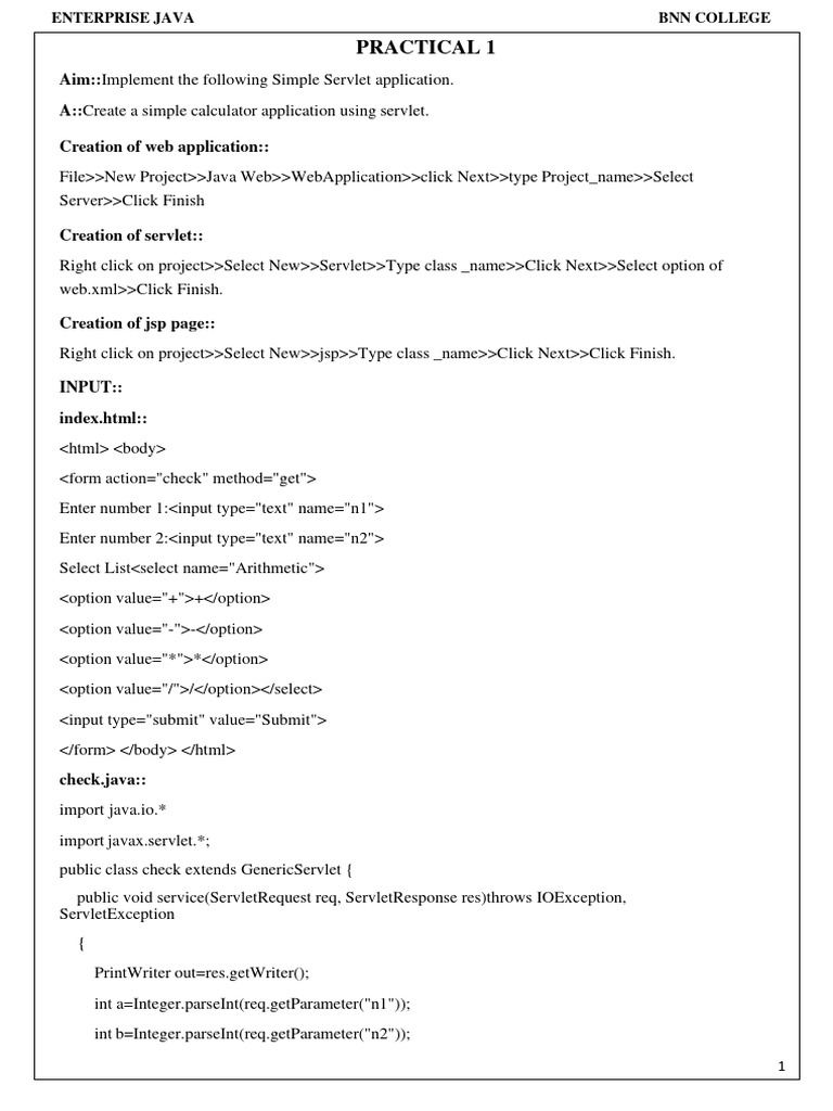 Enterprise Java | PDF | Java (Programming Language) | Parameter (Computer Programming)