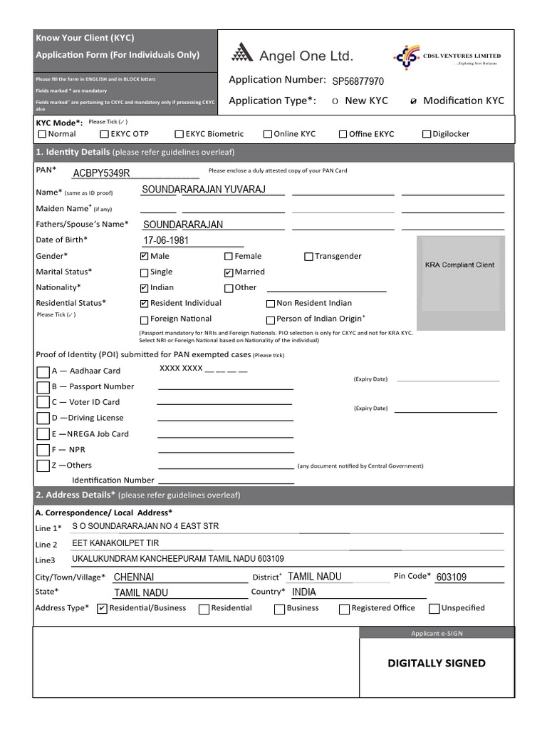 E Sign | PDF | Identity Document | Stocks
