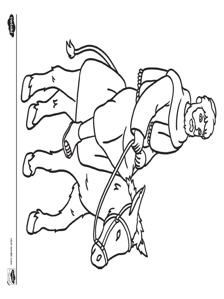Easter Story Colouring Sheets | PDF