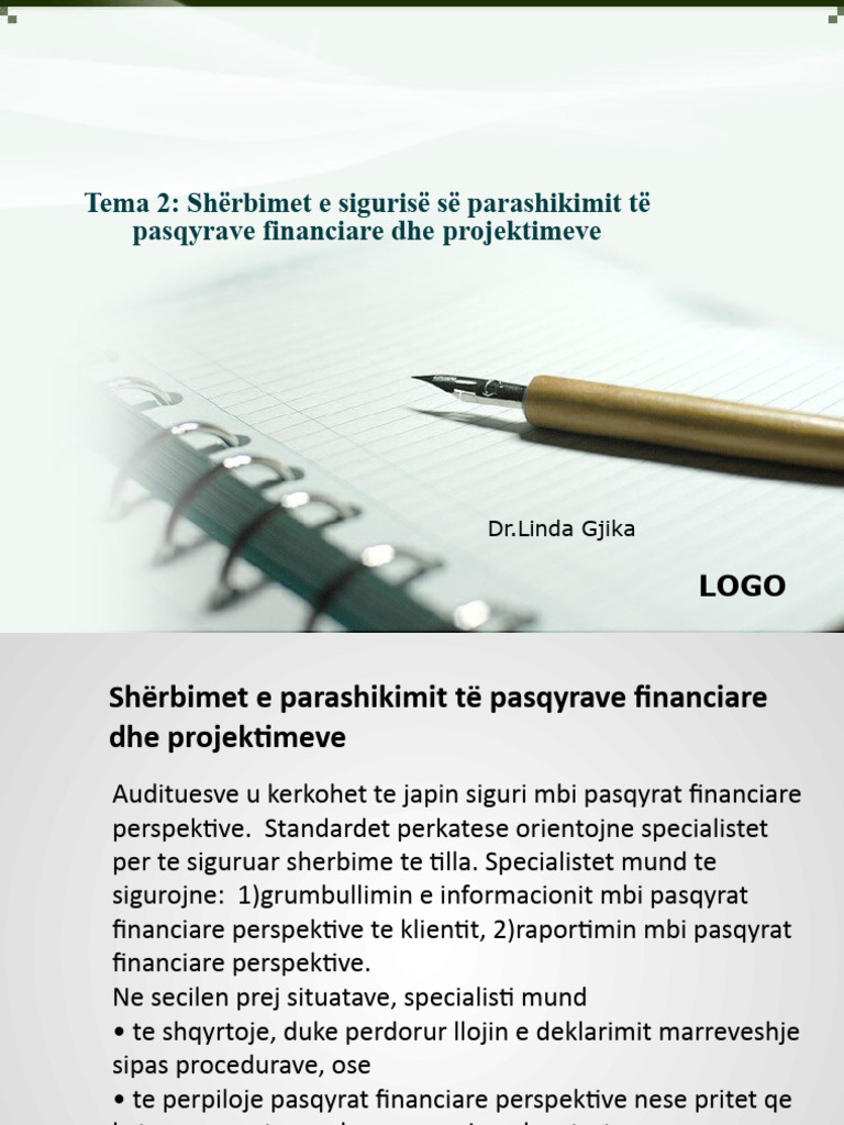 T2. Sherbimet e Sigurise Per Pasqyrat Perspektive | PDF