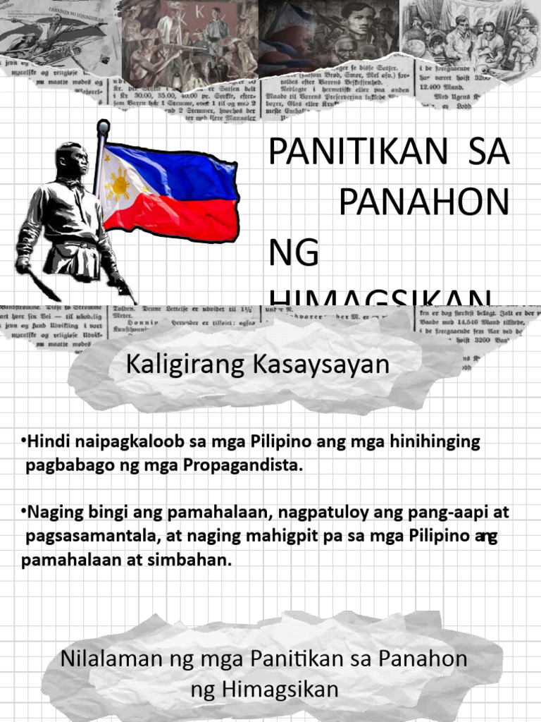 Panitikan Sa Panahon NG Himagsikan | PDF