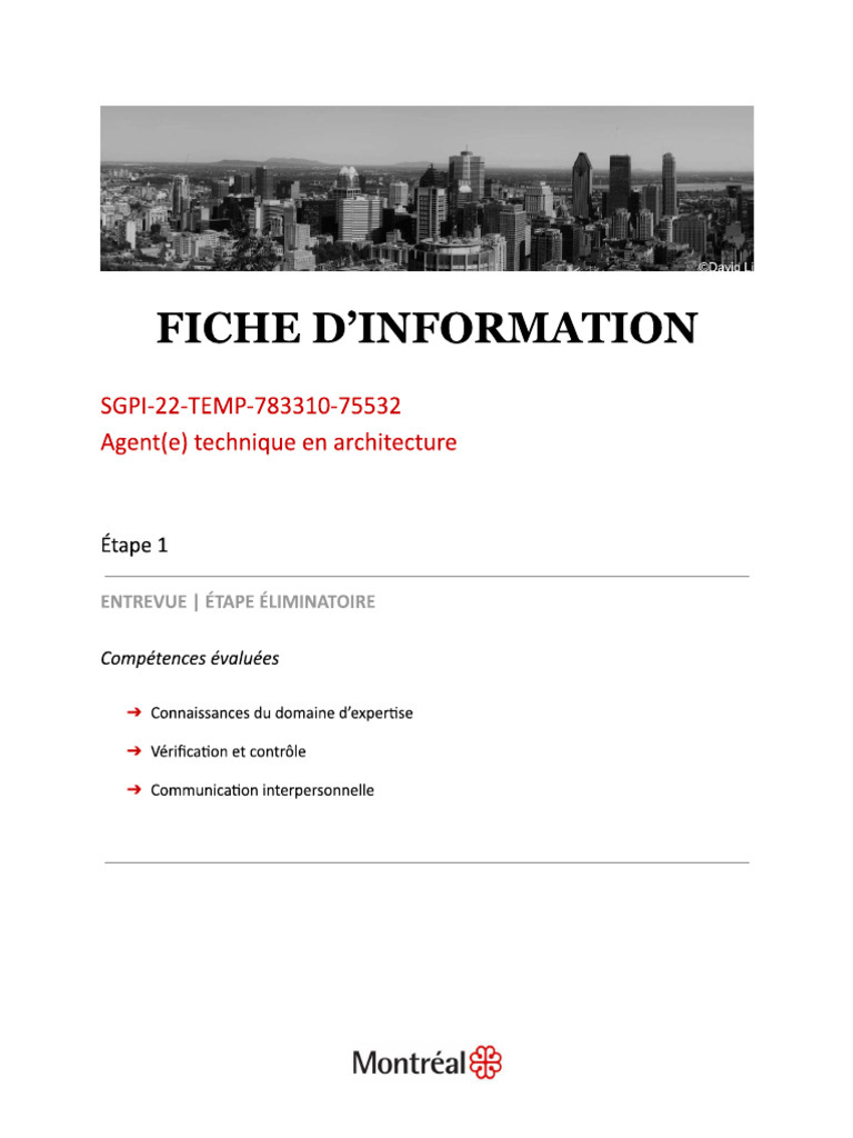 Fiche D'information SGPI 22 TEMP 783310 75532 | PDF