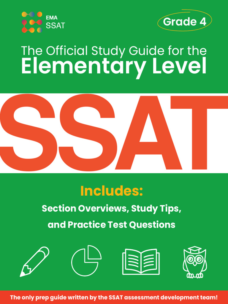 SSAT 2023TOG ElementaryGrade4 | PDF