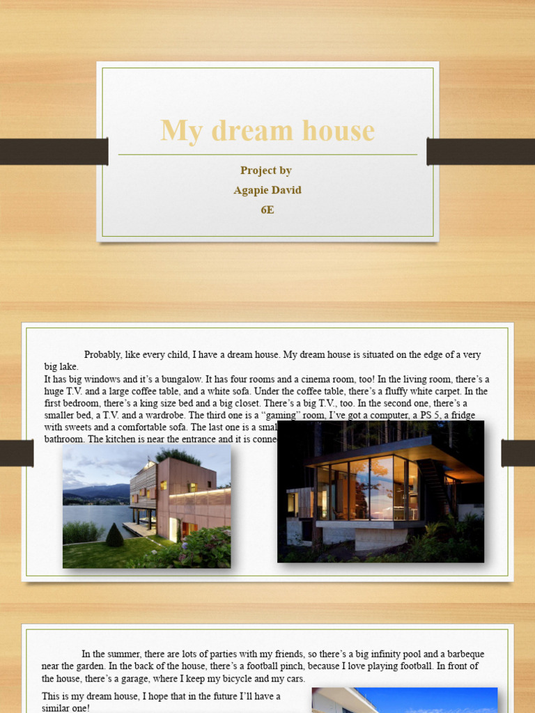 My Dream House | PDF