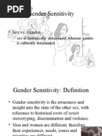 Gender Sensitivity Module | Gender Role | Gender Equality