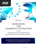 ALL PAST PAPERS Pharmacy Technician Final | PDF