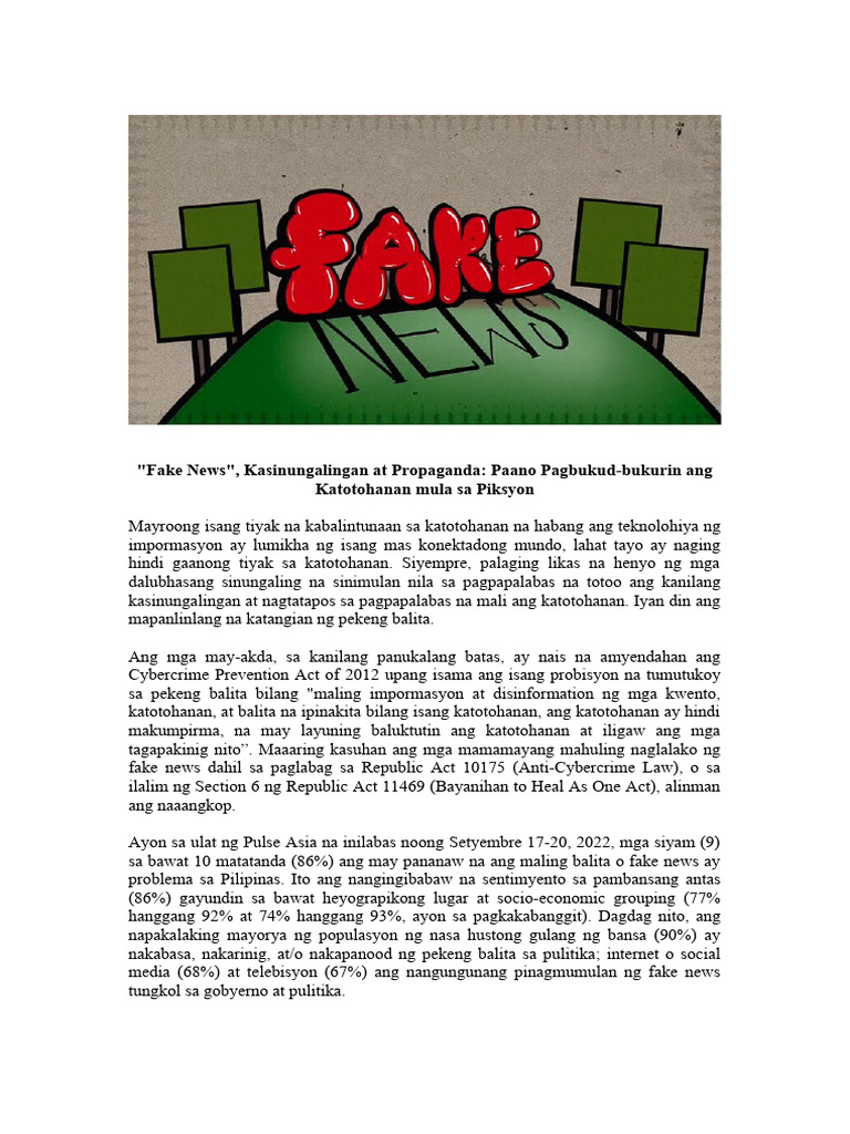 Fake News | PDF