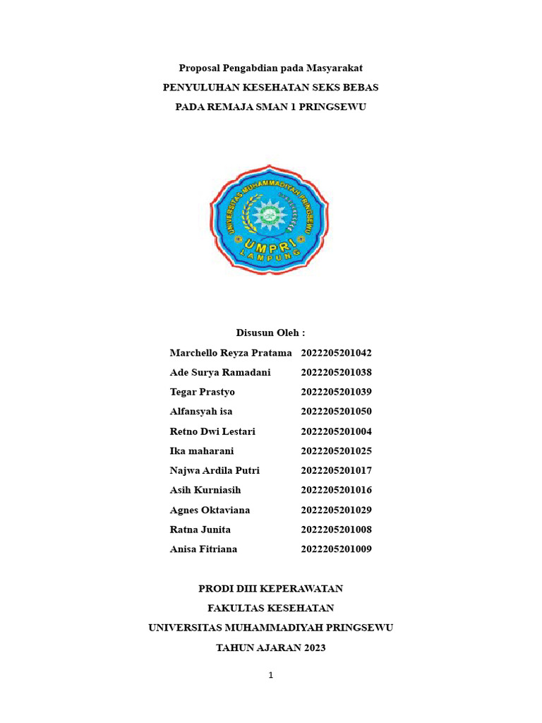 Proposal Pengabdian Pada Masyarakat Kelompok | PDF