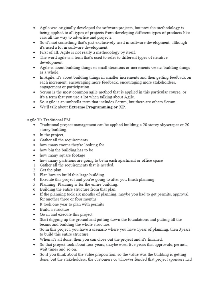 9.agile Project Management and Delivery | PDF | Scrum (Software ...
