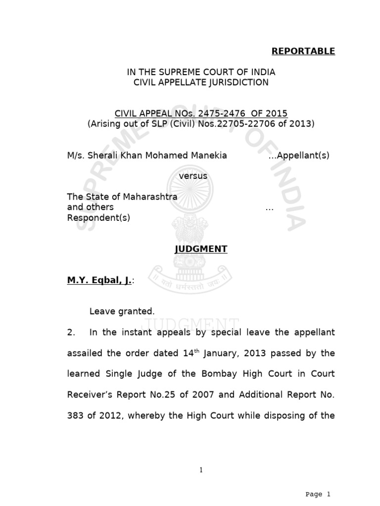 Decision On Court Receiver | Download Free PDF | Lawsuit | Appeal