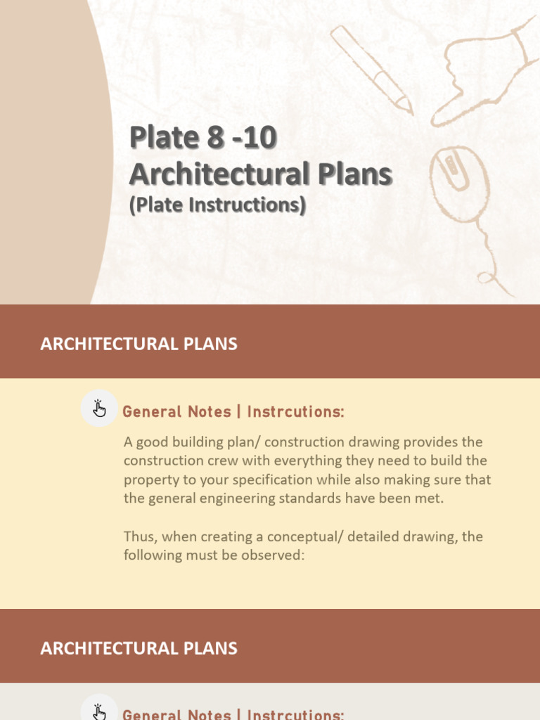 Plate Discussion - Arki Plans | PDF | Pencil | Door
