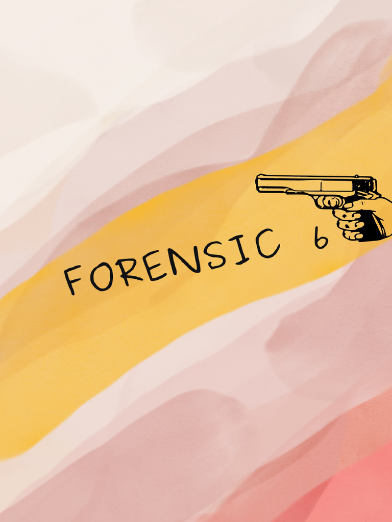 Forensic 6 | PDF | Firearms | Trigger (Firearms)