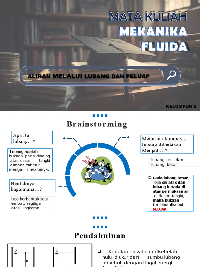 MEKFLU (Aliran Melalui Lubang Dan Peluap by Meli) | PDF