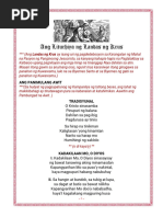 (Tagalog) Mass Guide | PDF