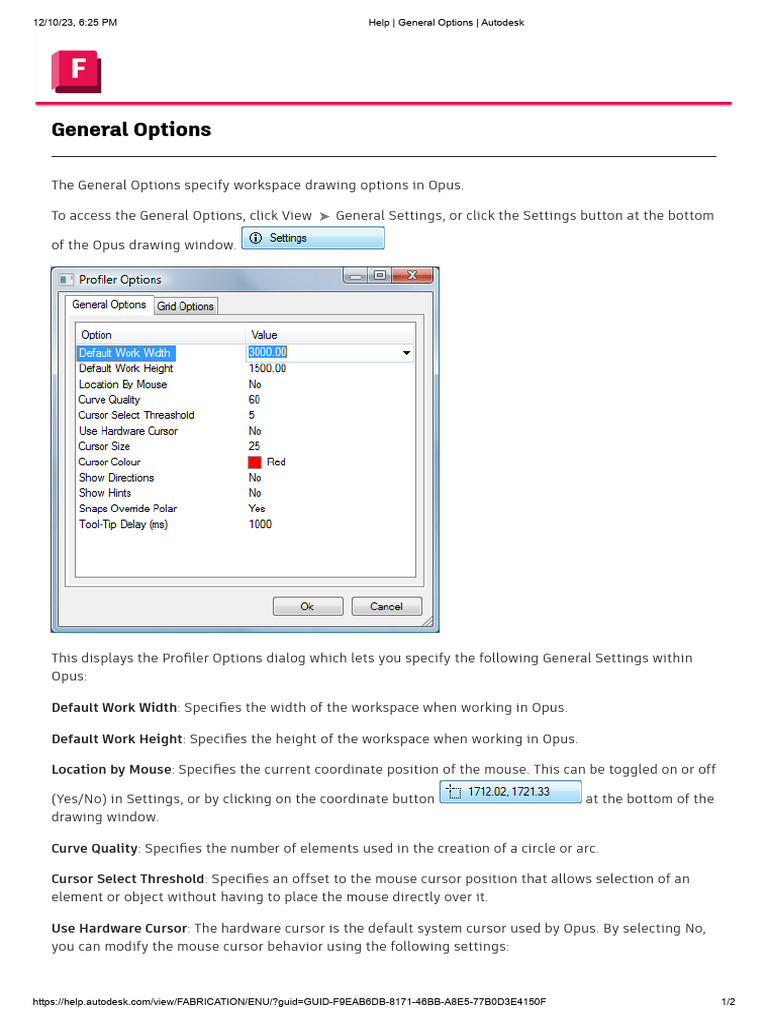 8 Help - General Options - Autodesk | PDF | Technology & Engineering