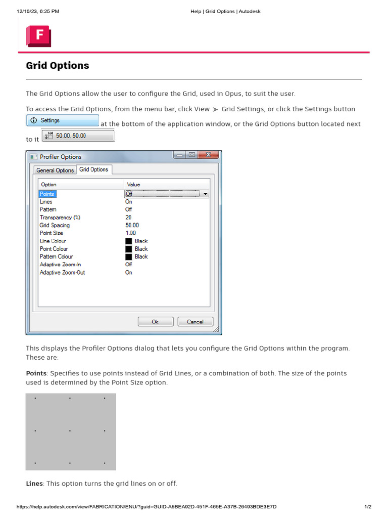 Autodesk Opus Grid Options Guide | PDF | Computer Architecture | Microsoft Windows