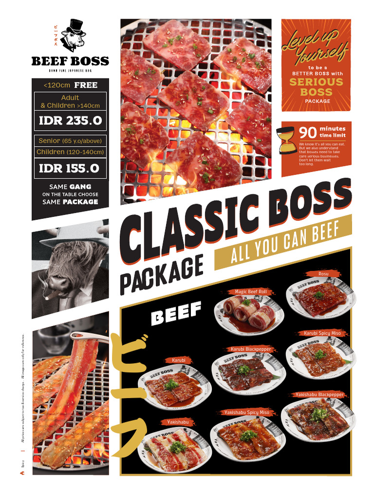 Classic Boss Package | PDF | Tofu | Food And Drink