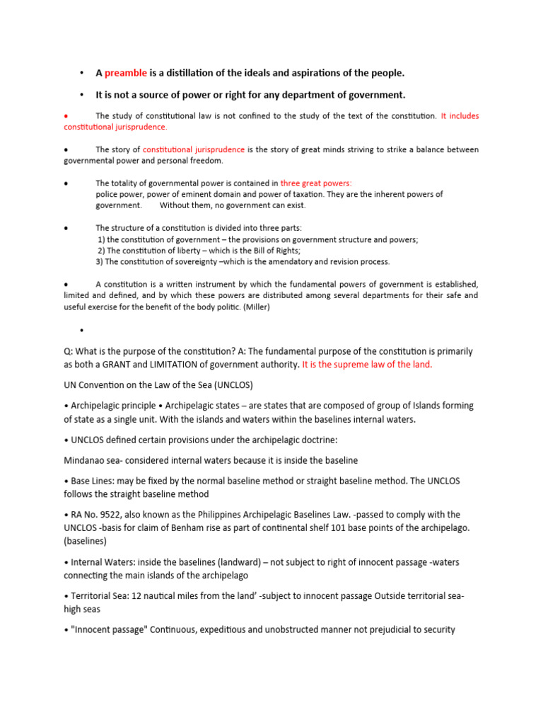 Preamble To Suffrage | PDF | Territorial Waters | United Nations ...