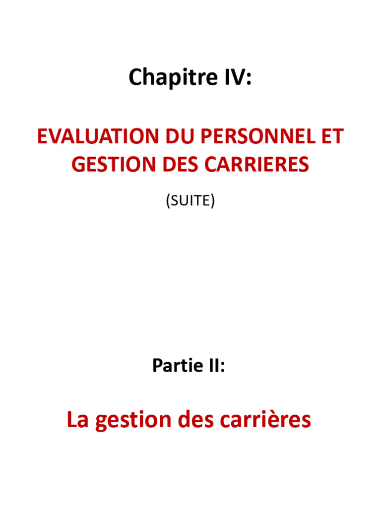 Chapitre - Iv - Partie Ii | PDF