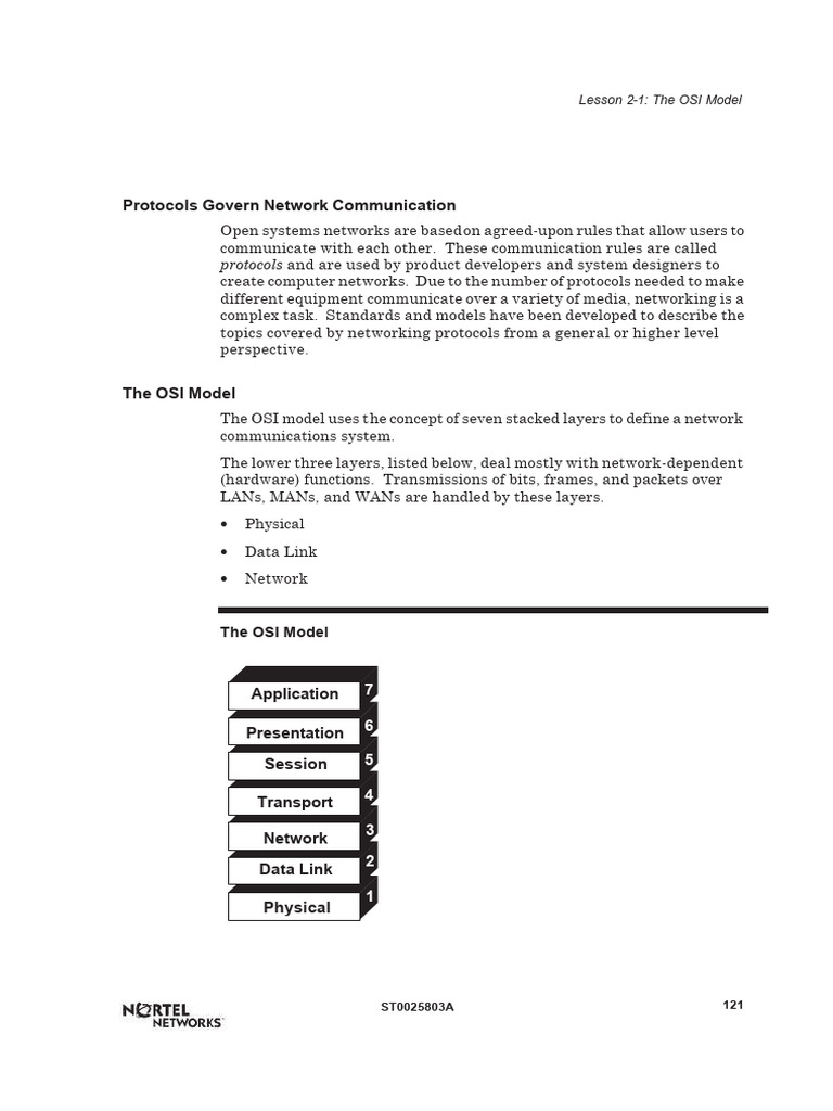 OSI Model New | PDF | Osi Model | Computer Network