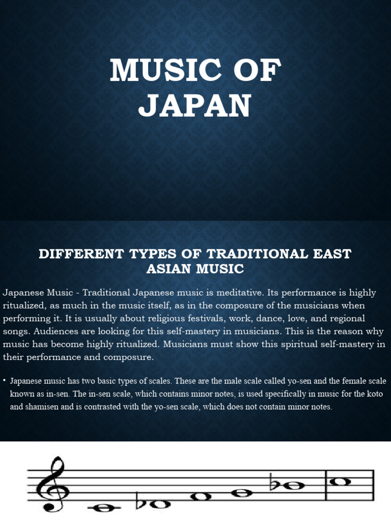 Music of Japan | PDF | Musical Instruments | Entertainment