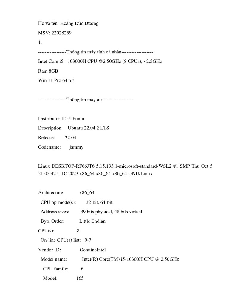 Answers | PDF | Central Processing Unit | Cpu Cache