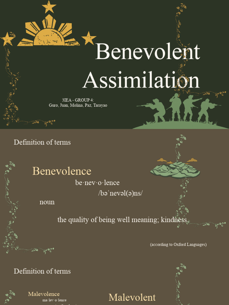 Benevolent Assimilation | PDF | Military | Conflicts
