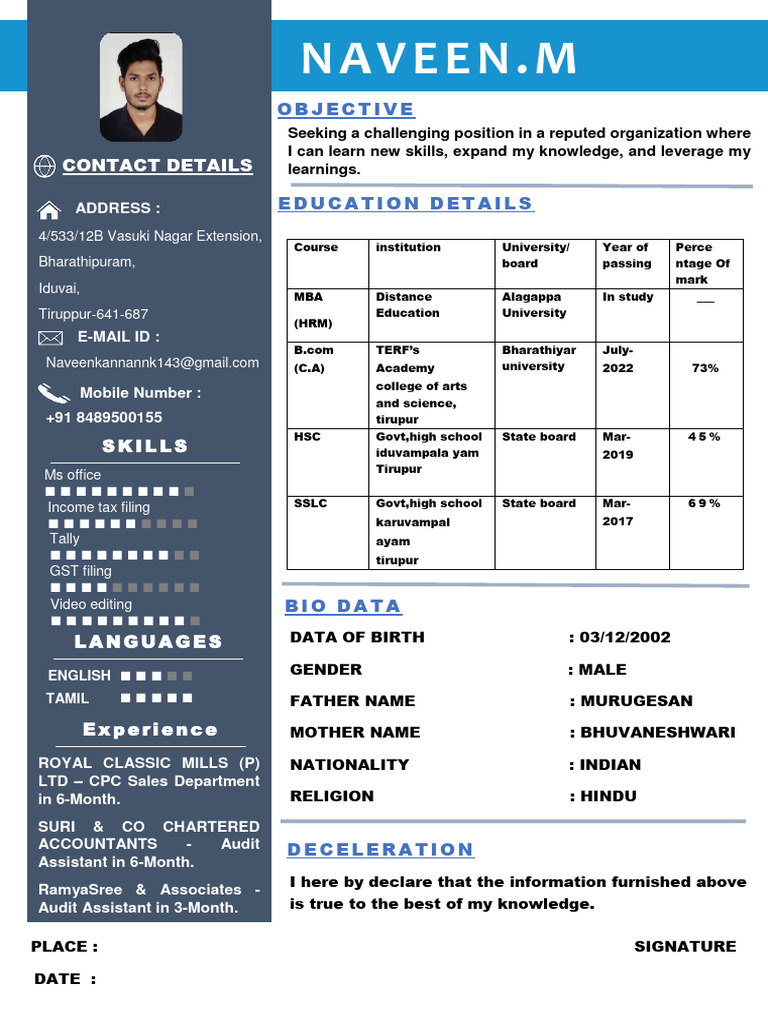 Naveen | PDF | Taxes