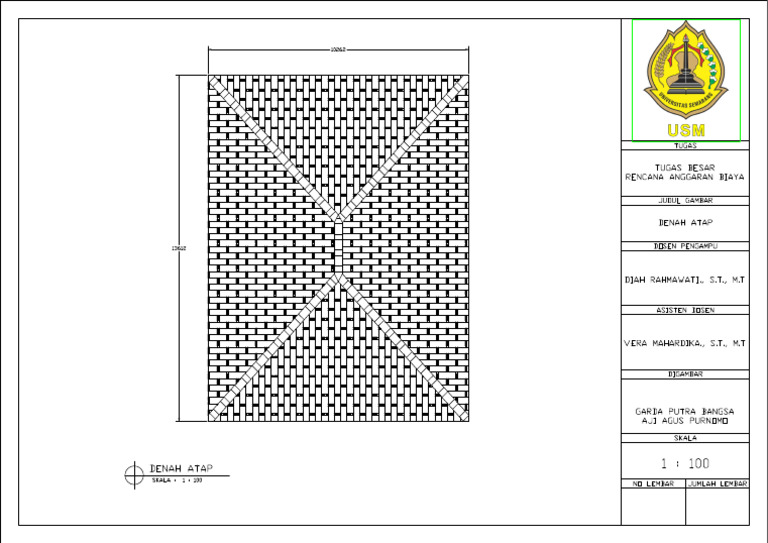 Kentir Denah Atap | PDF