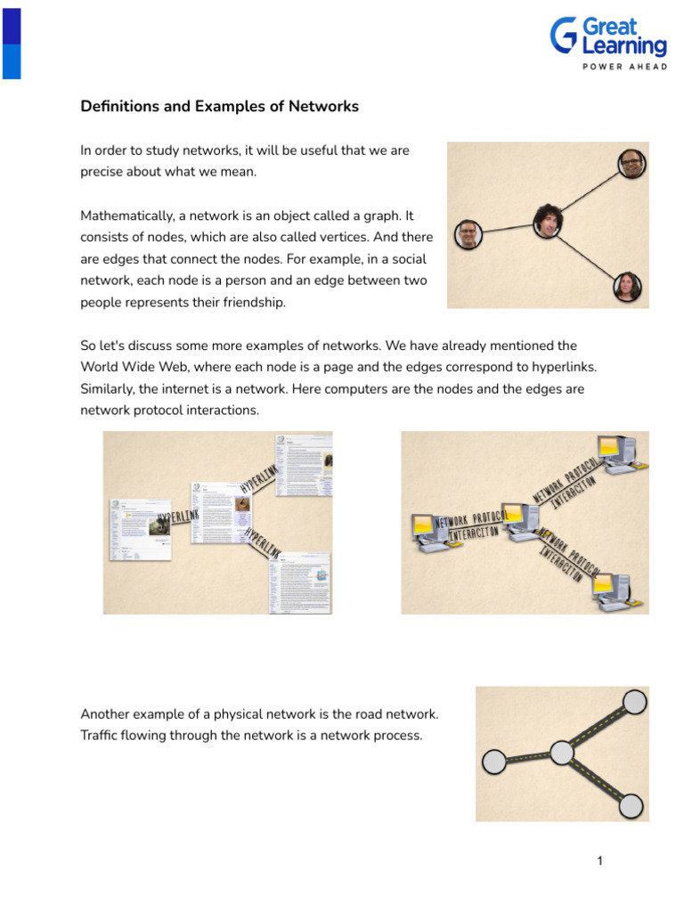 1.2 Definitions and Examples of Networks | PDF | Combinatorics ...