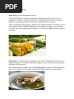 Delicacies of the Caraga Region | PDF | Food And Drink Preparation ...