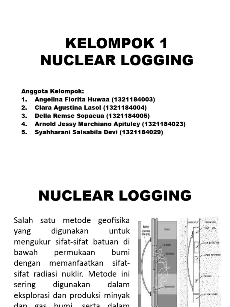 Kelompok 1 Nuclear Logging | PDF