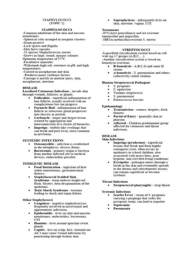 Reviewer in Micro para Lec Finals | PDF | Streptococcus | Mycobacterium