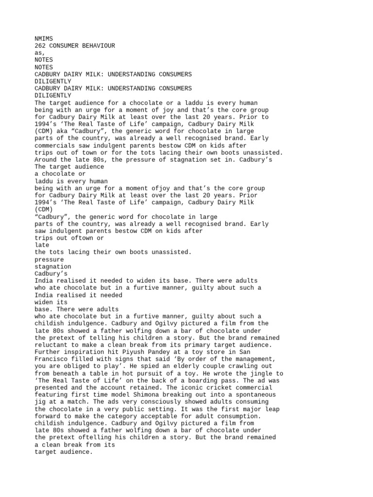 CB - Case Study - Team Wise | PDF | Retail | Brand