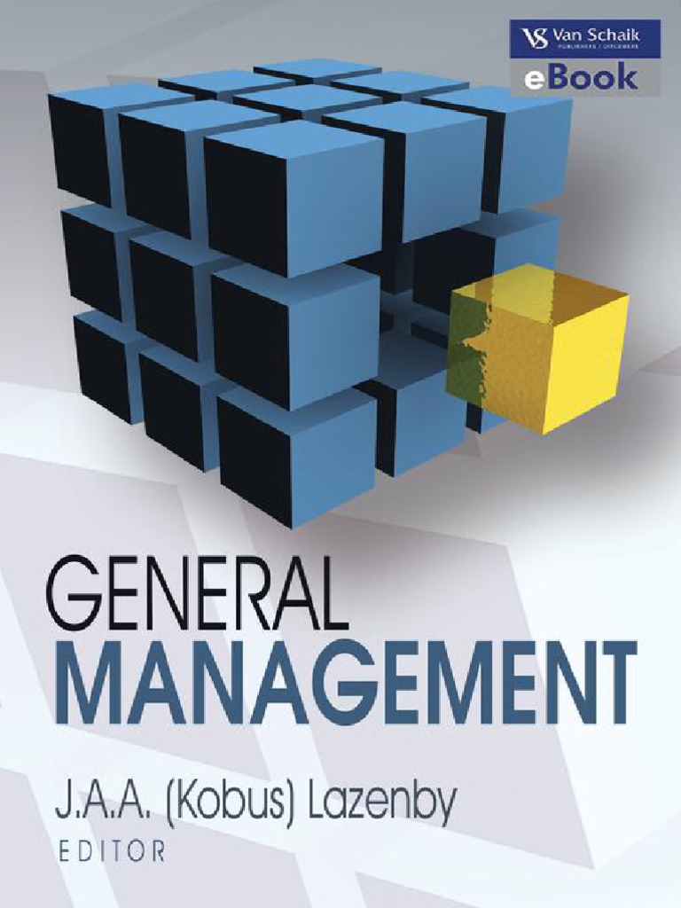 General Management | PDF | Corporate Social Responsibility | Leadership