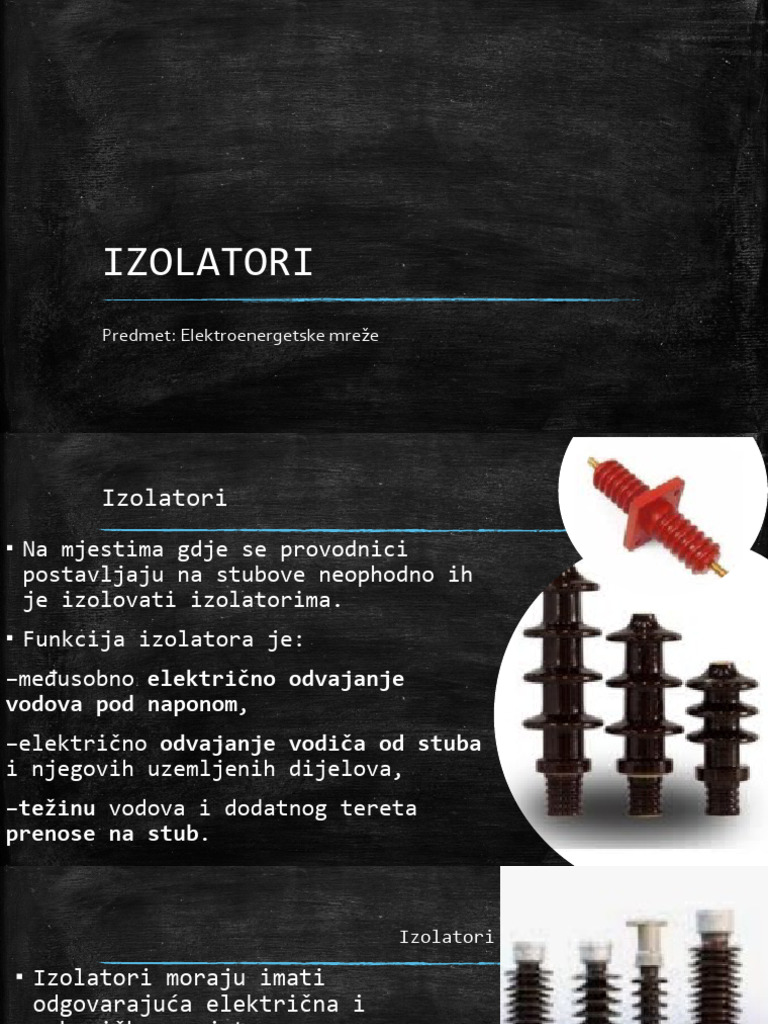 EEM IIIee2 Izolatori | PDF
