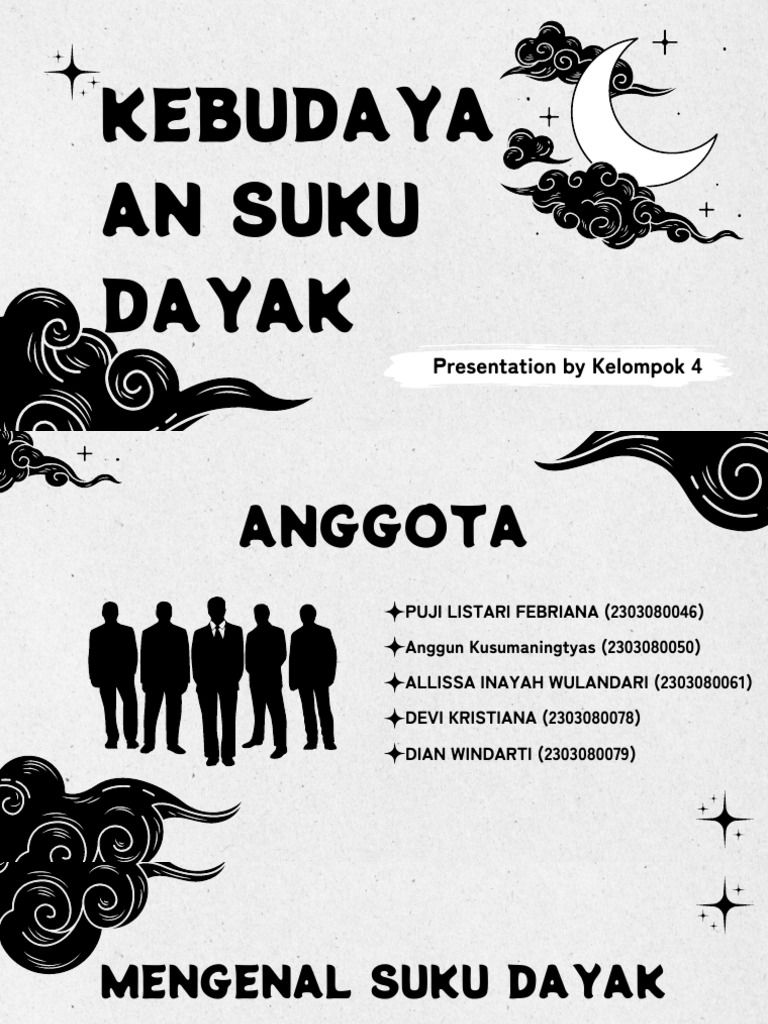 Kebudayaan Suku Dayak di Kalimantan | PDF
