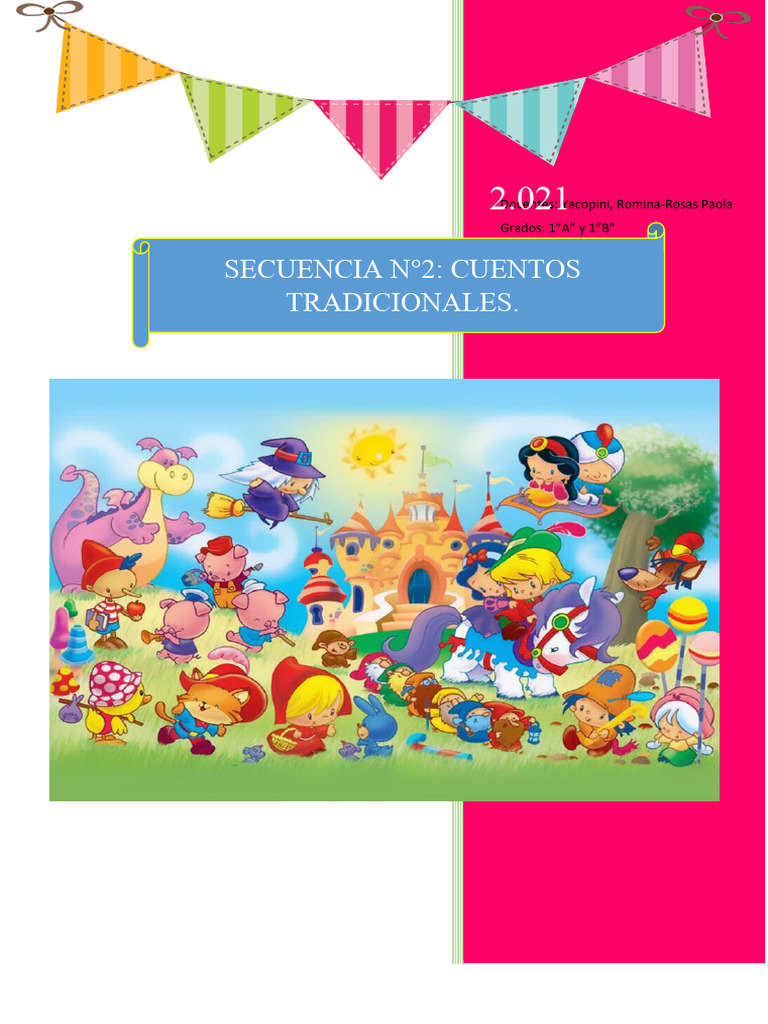 Secuencia de Cuentos para Primer Grado | PDF | Ficción general